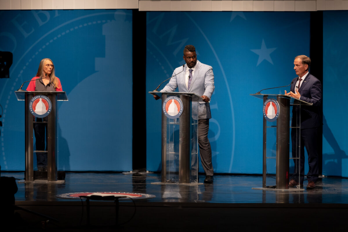 Nick Mitchell and Chris Stewart spar over 2020 election and abortion ...